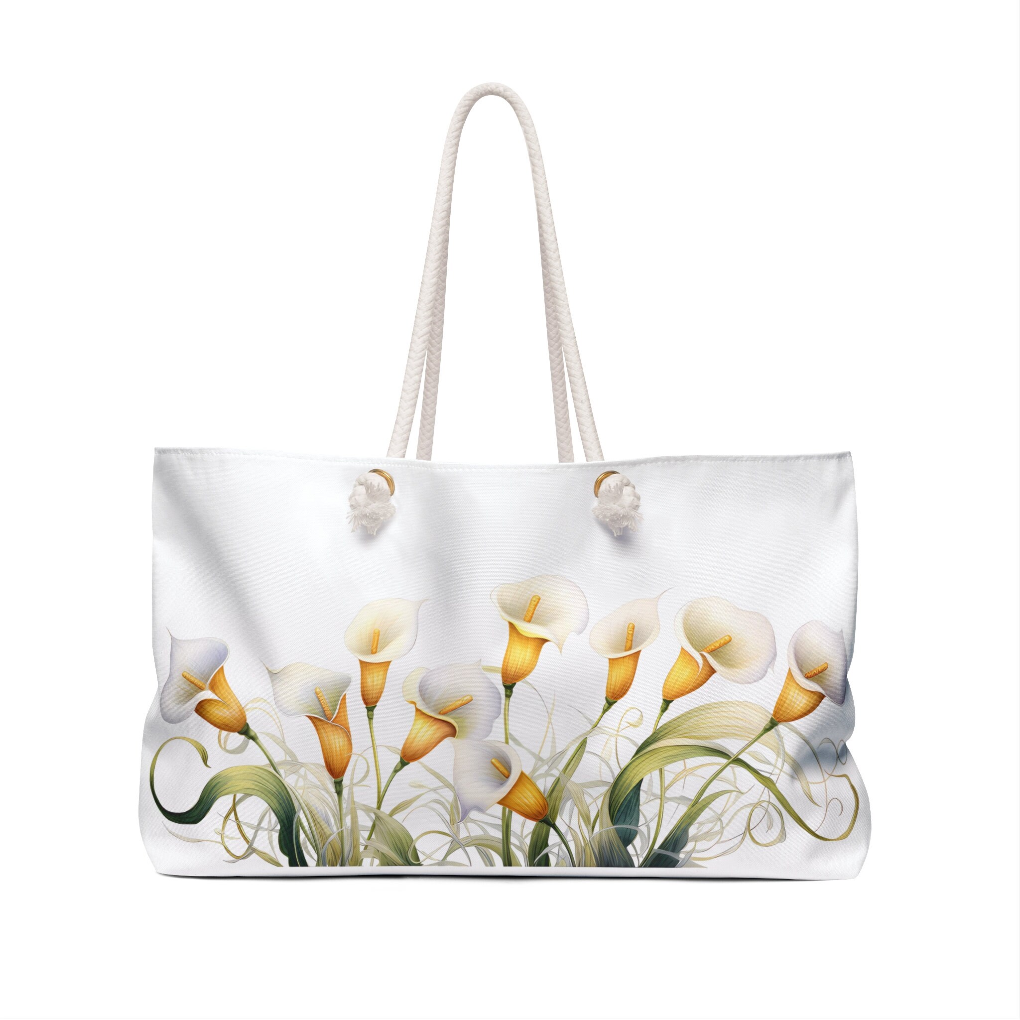 Calla Lily Weekender Bag, Calla Lily Lover, Floral Weekender Bag ...