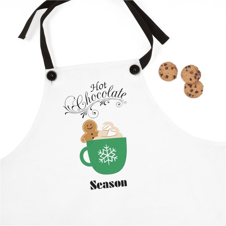 Hot Chocolate Season Apron, Hot Chocolate Apron, Season for Hot ...