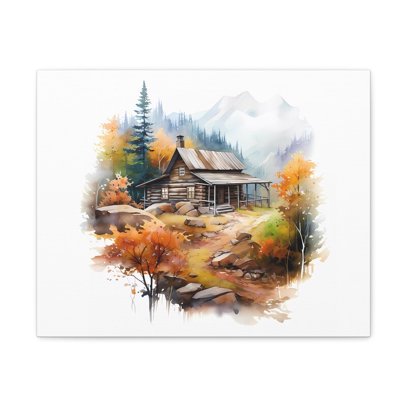 Mountain Cabin - Etsy