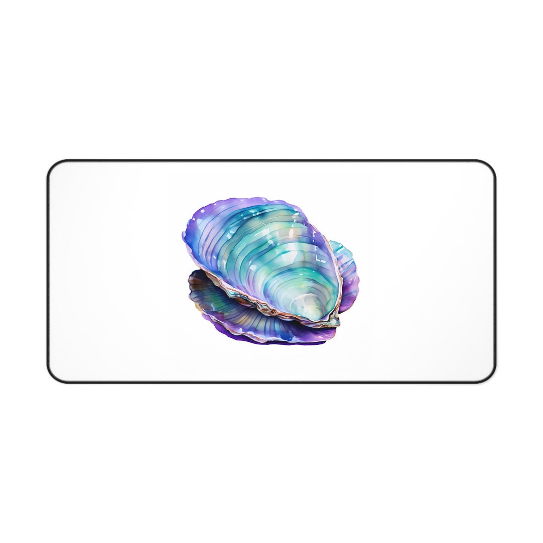 Abalone Desk Mat Abalone Shell Desk Mat Abalone Seashell Desk Mat Shell ...
