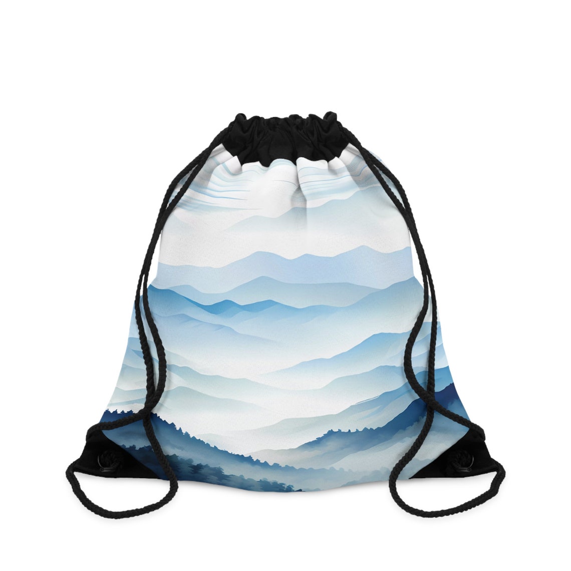 Blue Ridge Mountain Drawstring Bag Blue Ridge Drawstring Bag Blue Ridge ...