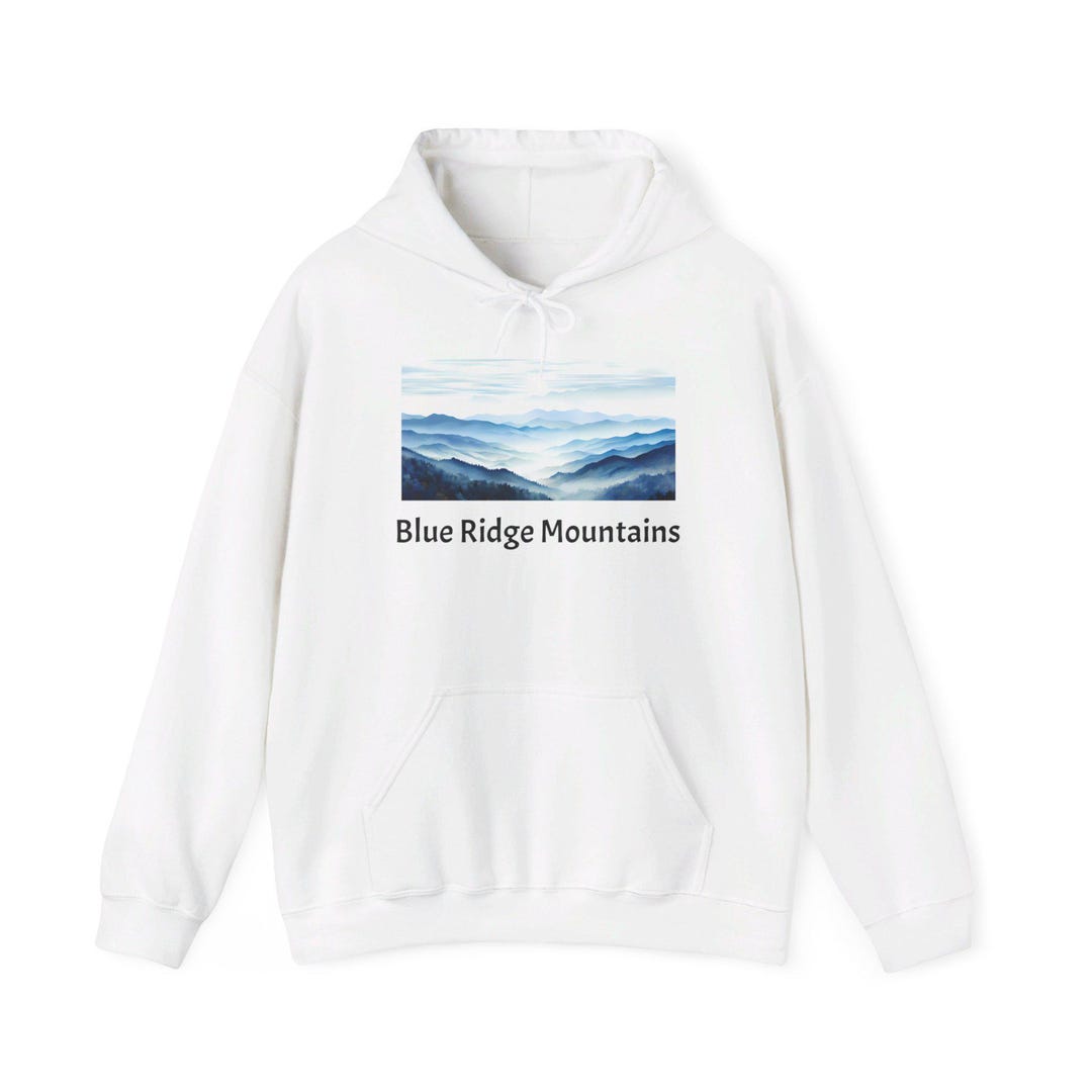 Blue Ridge Mountains Unisex Heavy Blend™ Hooded Sweatshirt Blue Ridge ...
