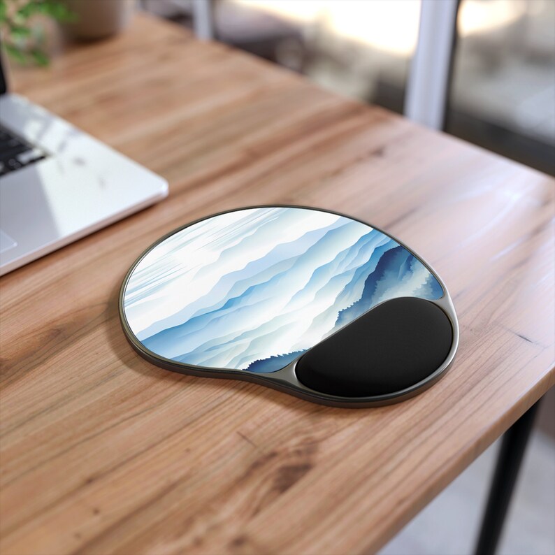 Blue Ridge Mountain Mouse Pad With Wrist Rest Blue Ridge Mouse Pad ...