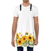 Sunflower Apron Sunflower Kitchen Apron Sunflower Gardening Apron ...