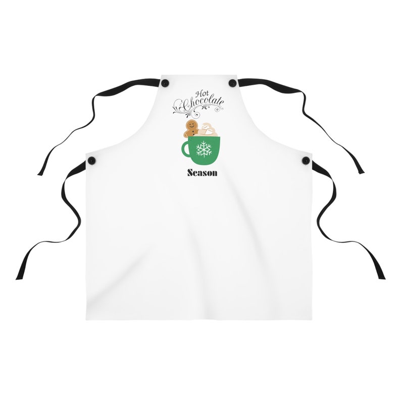 Hot Chocolate Season Apron, Hot Chocolate Apron, Season for Hot ...