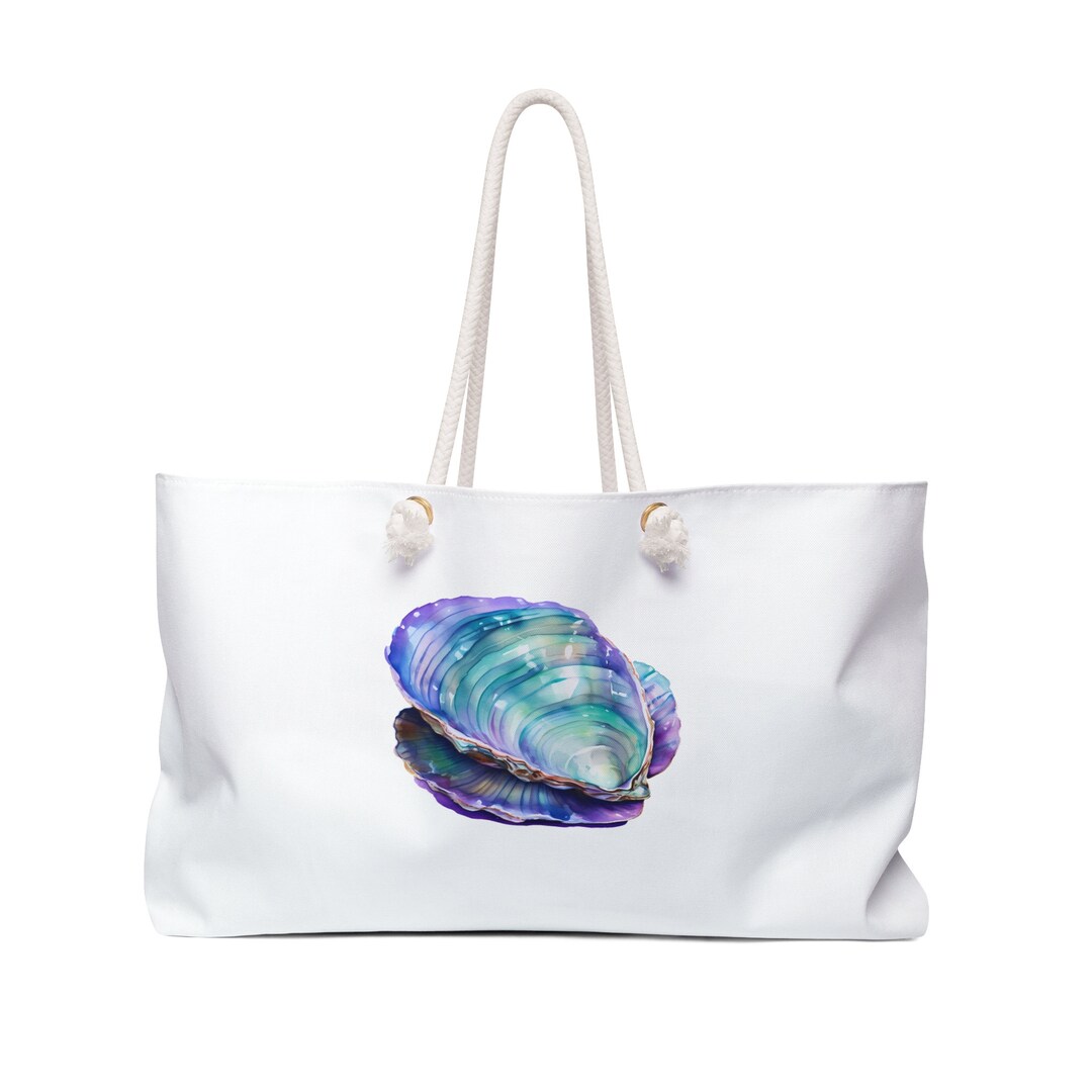 Abalone Weekender Bag, Abalone Shell Weekender Bag, Abalone Seashell ...
