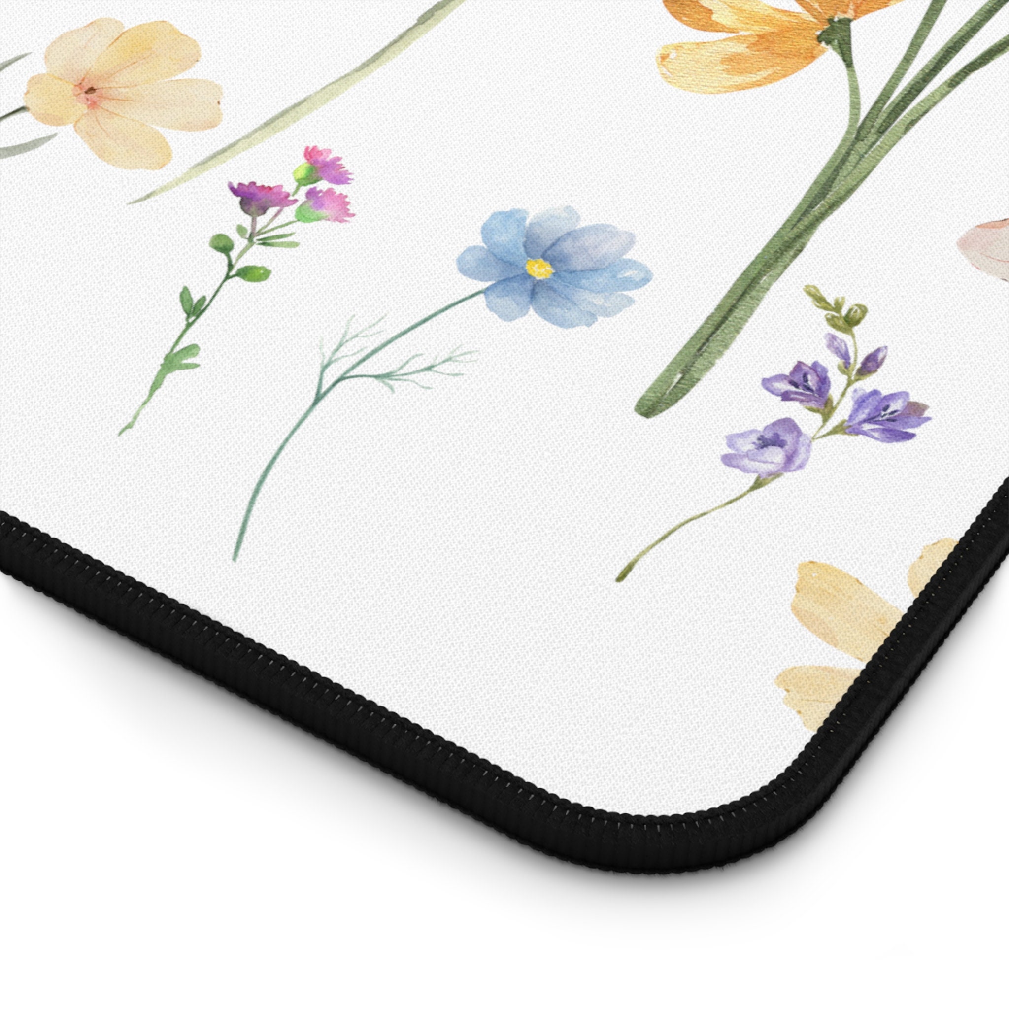 Wildflower Desk Mat Wildflower Gift Wildflower Lover Desk Mat ...