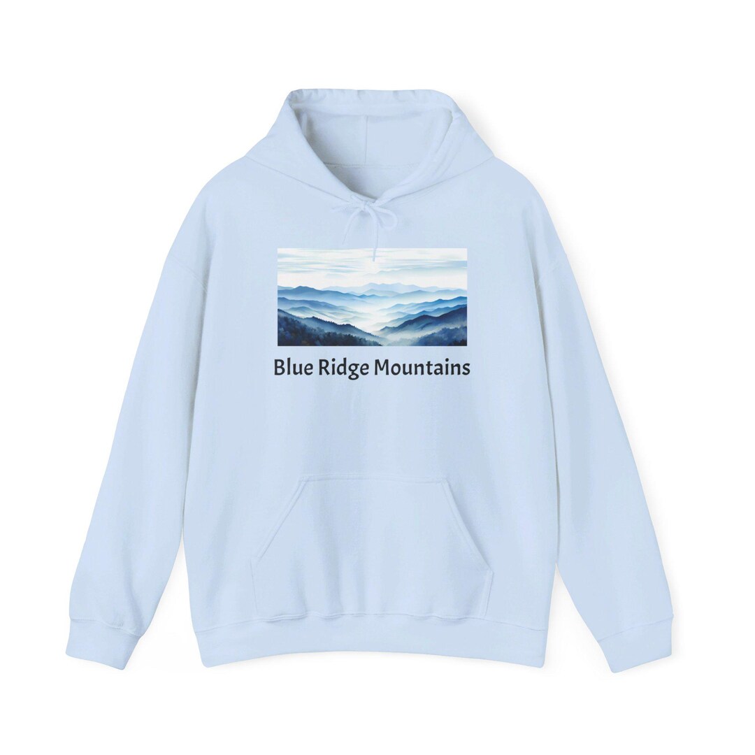 Blue Ridge Mountains Unisex Heavy Blend™ Hooded Sweatshirt Blue Ridge ...