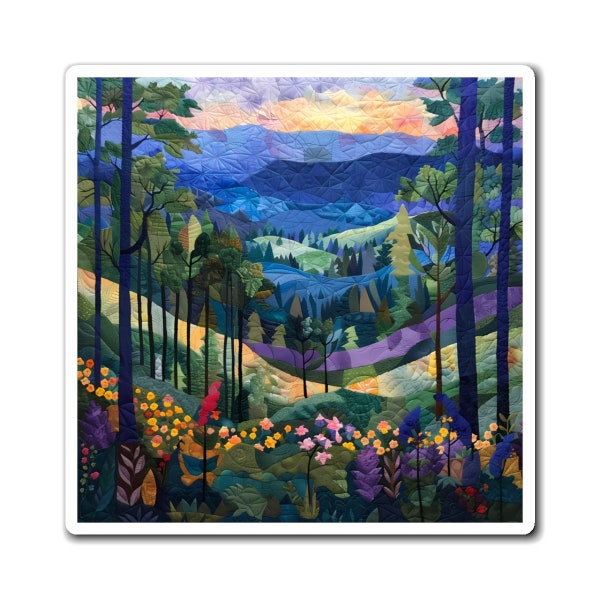 Blue Ridge Quilt - Etsy