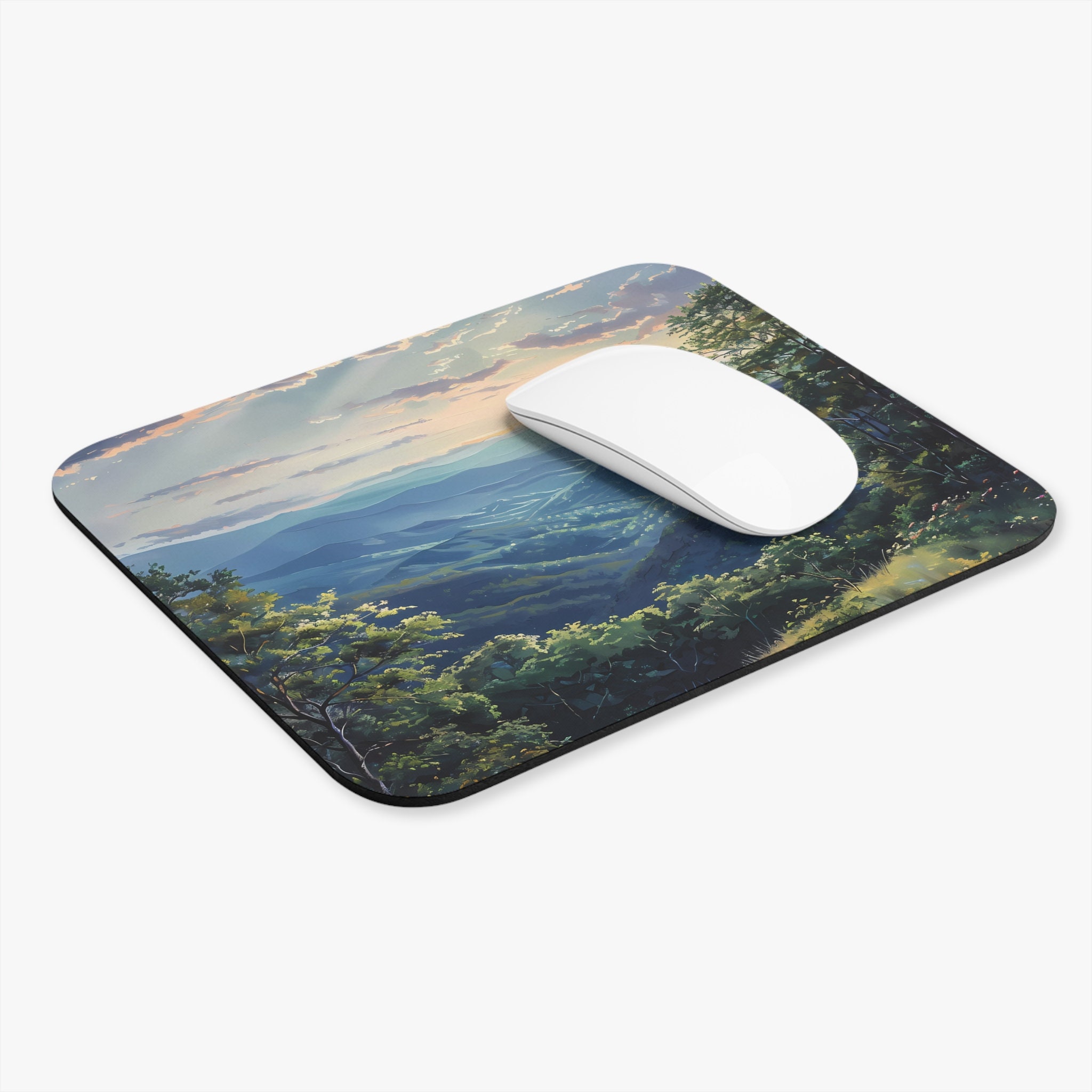 Blue Ridge Mountain Virginia Mouse Pad Blue Ridge Mountain Lover Mouse ...