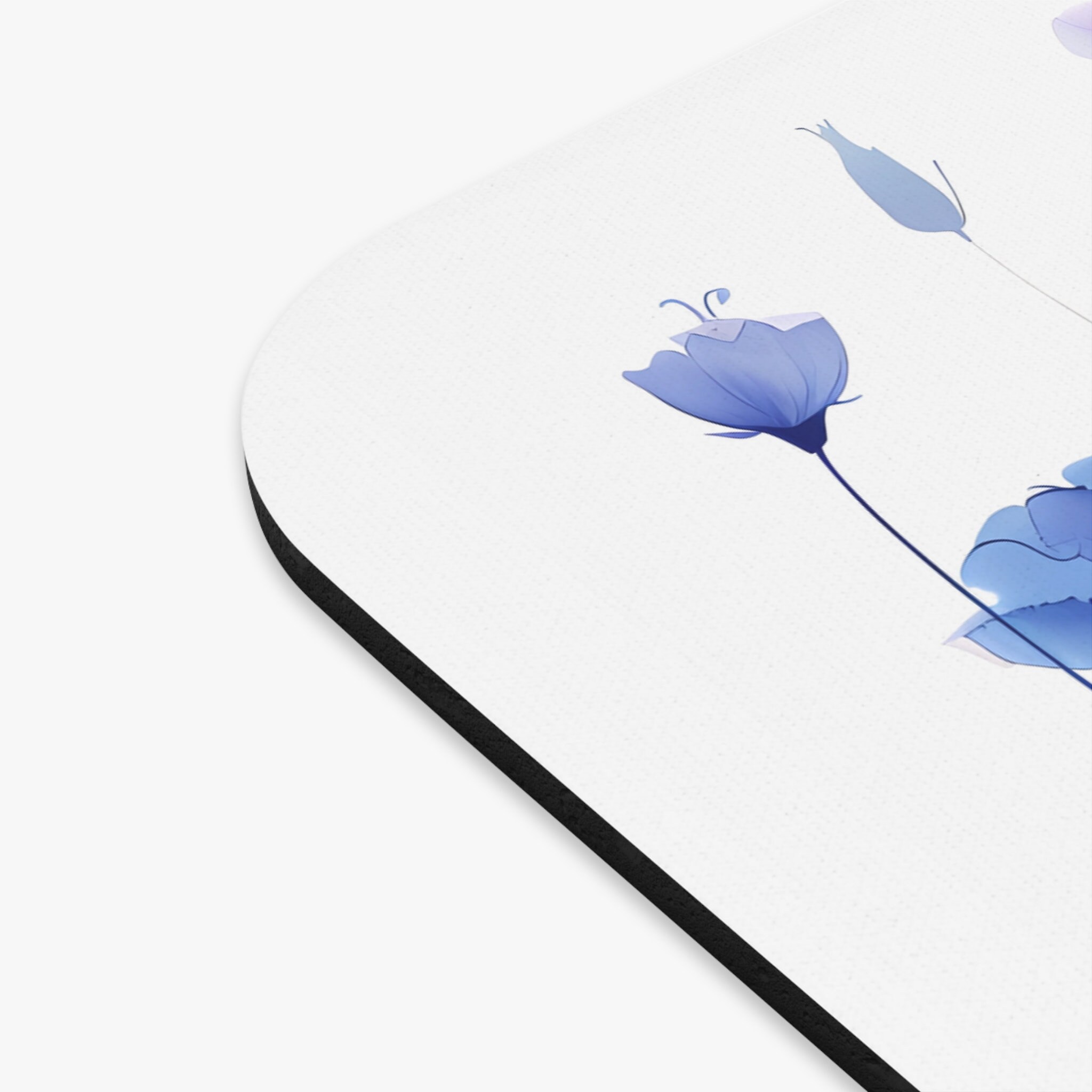 Blue and Purple Wildflower Mouse Pad (rectangle) Blue and Purple Mouse ...