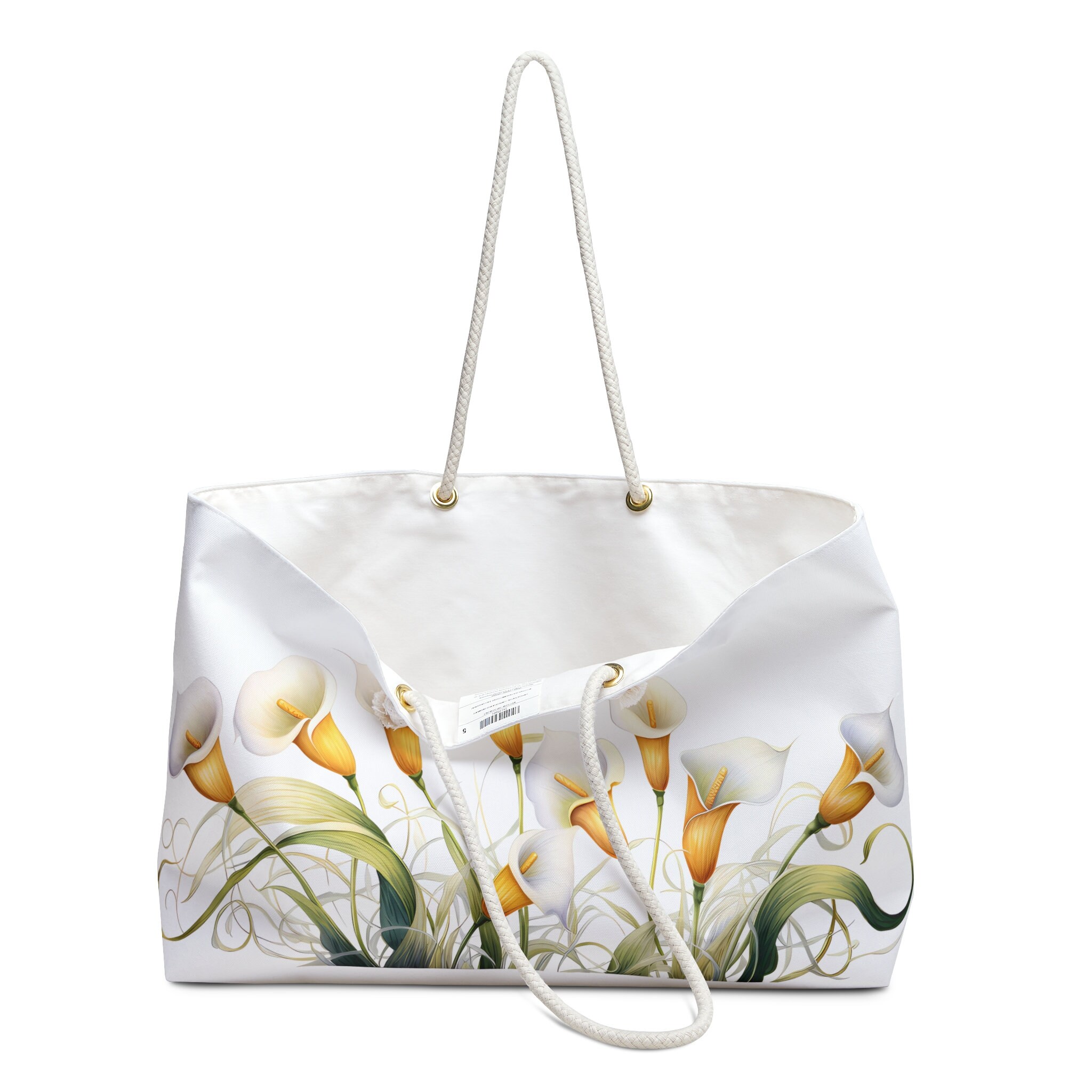 Calla Lily Weekender Bag, Calla Lily Lover, Floral Weekender Bag ...