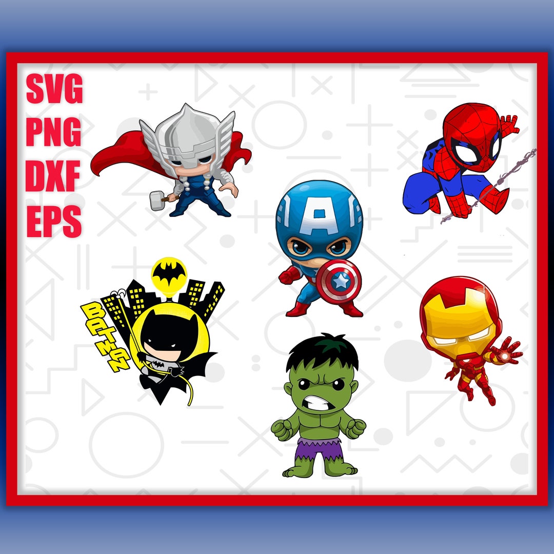Baby Superhero SVG Bundle Superhero Vector Superhero Outline - Etsy