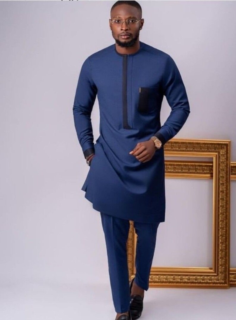 African Men Clothing, African Wedding Suit, African Groom Suit African ...