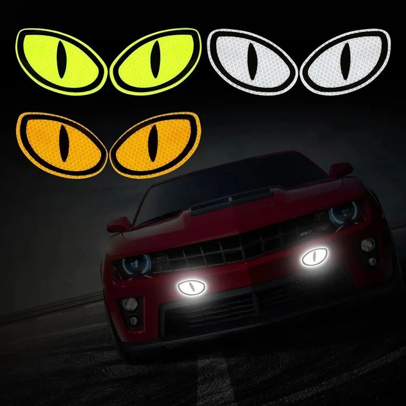 High Visibility Reflective Safety Stickers for Vehicles Enhance ...