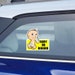 Reflective Baby on Board Safety Sticker for Cars High-visibility Child ...