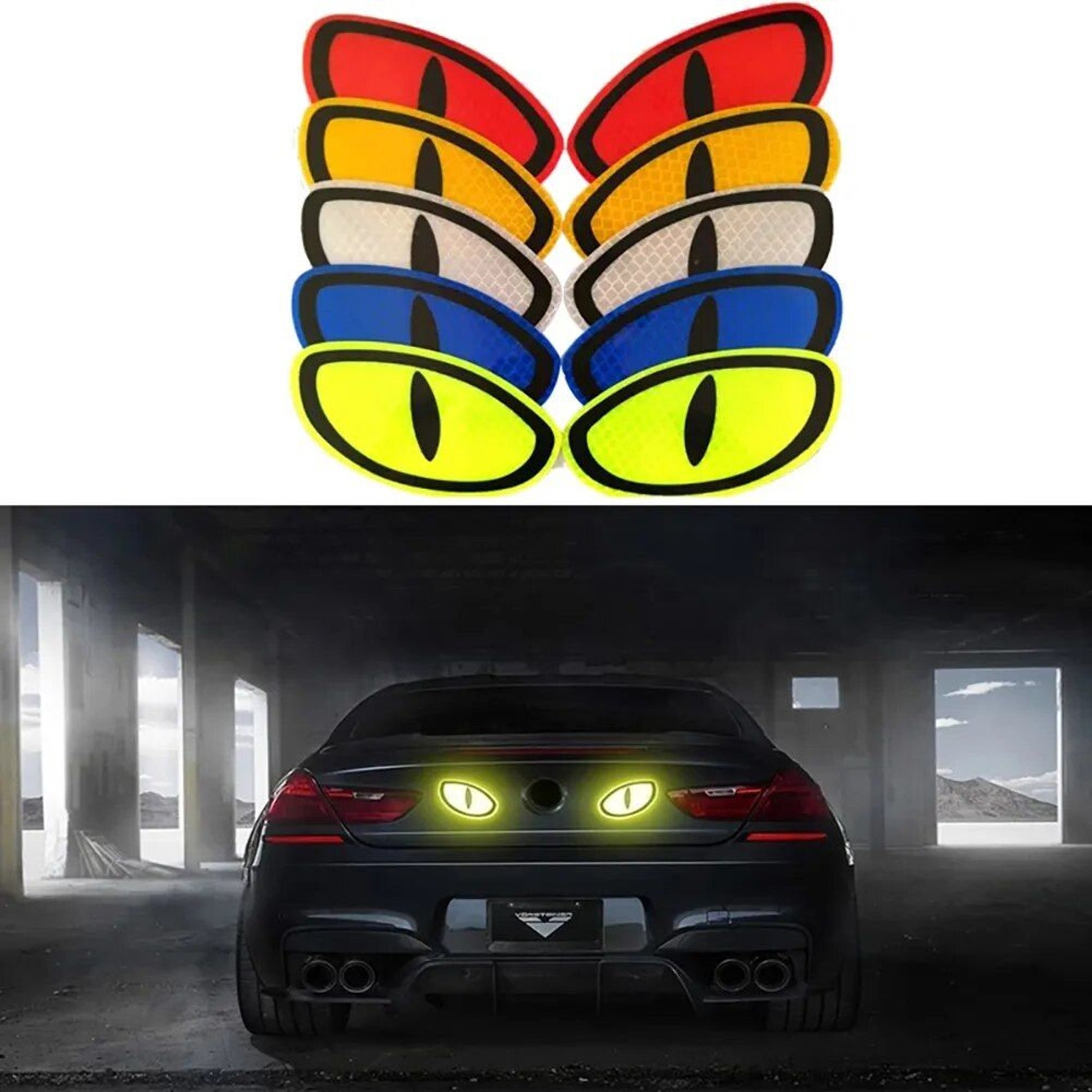 High Visibility Reflective Safety Stickers for Vehicles Enhance ...