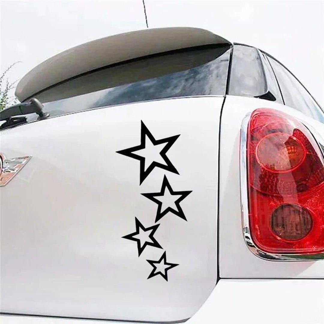 Waterproof Starry Sky Vinyl Car Decal 12x24cm Celestial Car Sticker for ...