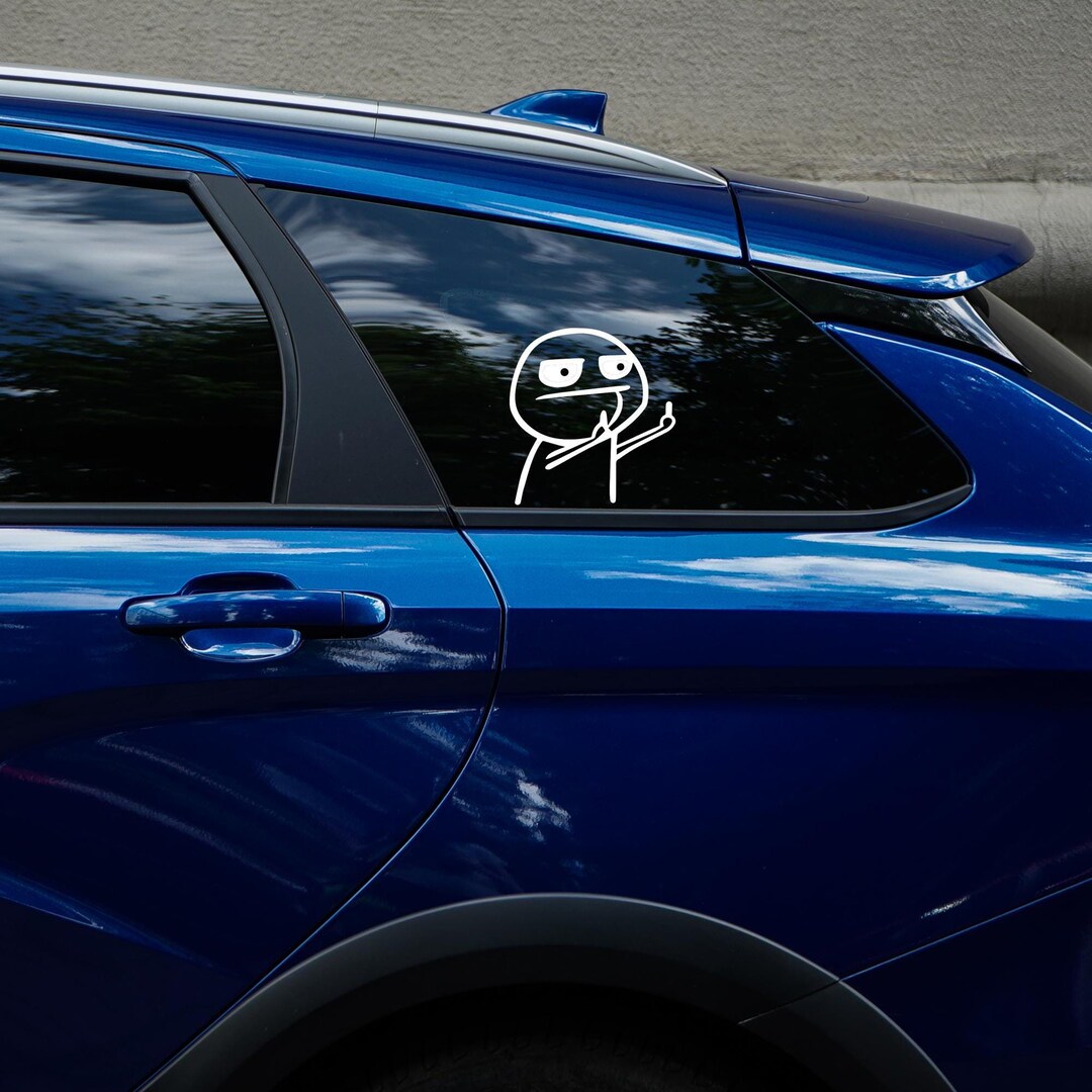 Reflective Anime Bike Stickers Durable, Waterproof Decals for Safety ...