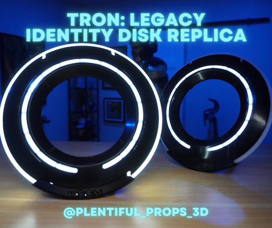 Tron Identity Disc Functional Prop Replica (lights+sounds) *UPDATED ...