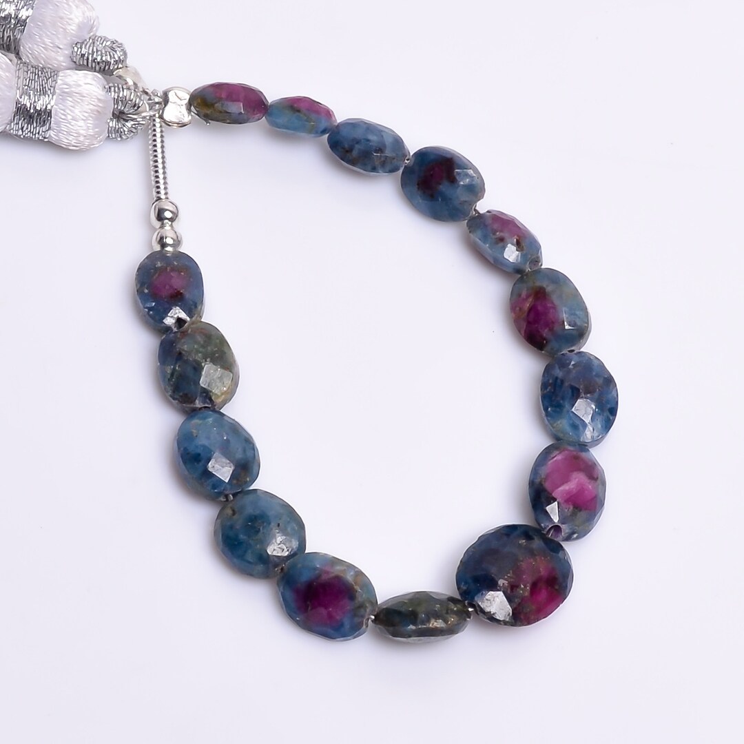 Ruby Zoisite Nugget Beads: Natural Gemstone Jewelry Making - 4 Inch ...