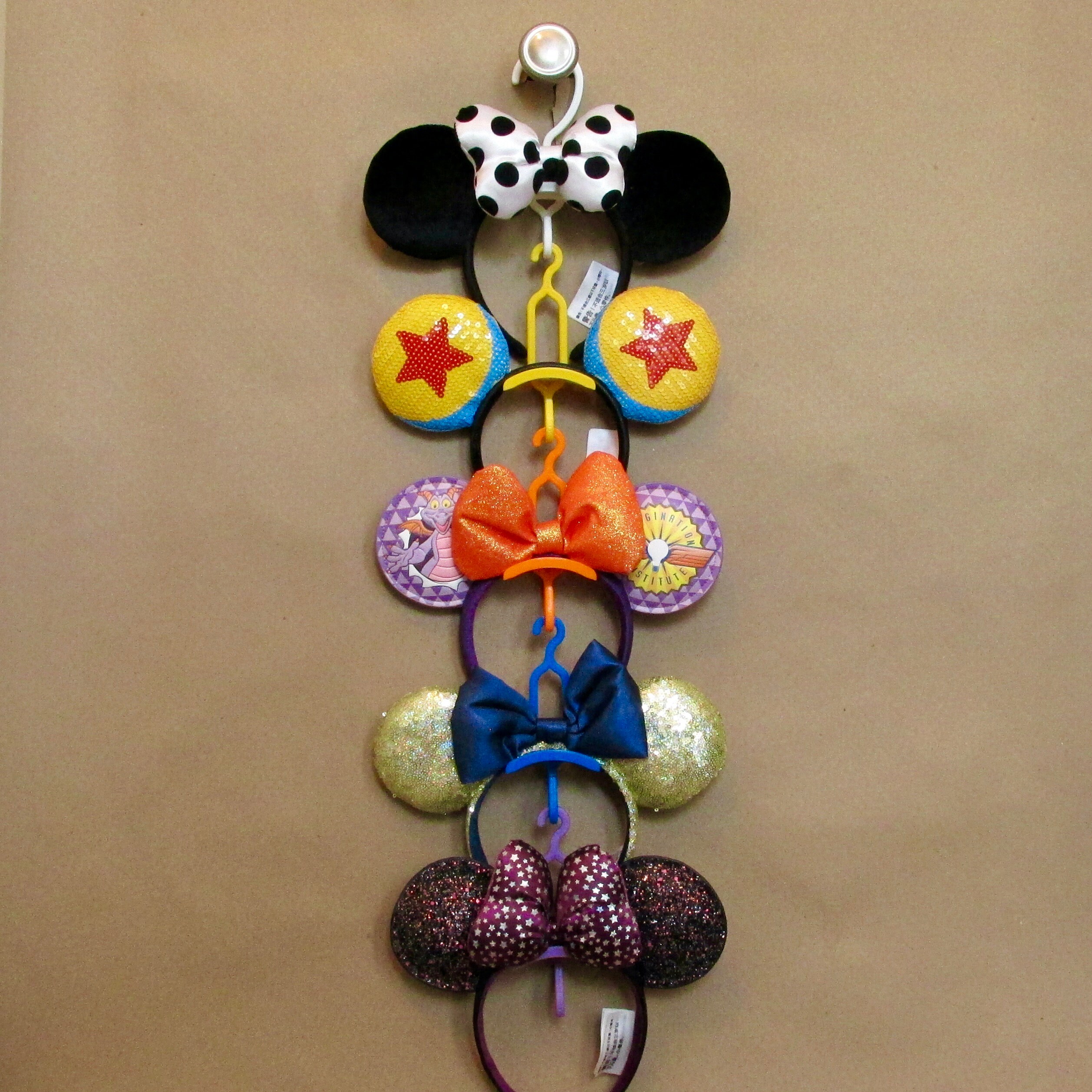 Disney Ear Closet Hanger Minnie Ear Storage - Etsy