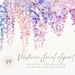 Wisteria Clipart | Watercolor Clipart | Paper Crafts | Purple Flowers ...