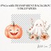 Cute Halloween Clipart | Boho Ghost Clipart | Cute Ghost Clipart ...
