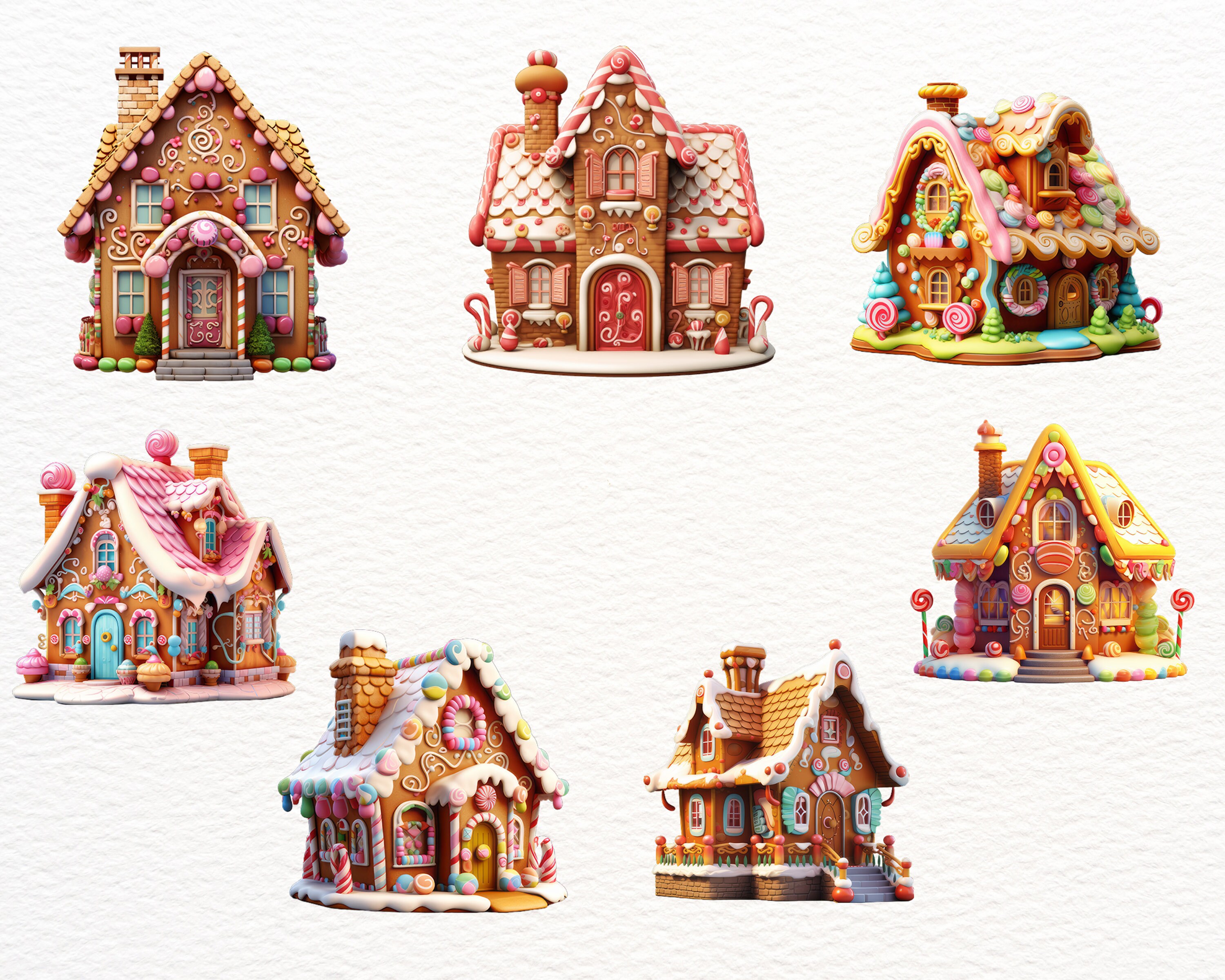 Christmas Gingerbread House Clipart Christmas Clip Art Gingerbread ...