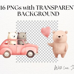 Valentines Bear Clipart, Love Bears, Cute Bears, Love Clipart ...