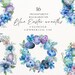 Wisteria Clipart Watercolor Clipart Paper Crafts Purple Flowers ...