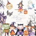 Cute Halloween Clipart | Boho Ghost Clipart | Cute Ghost Clipart ...