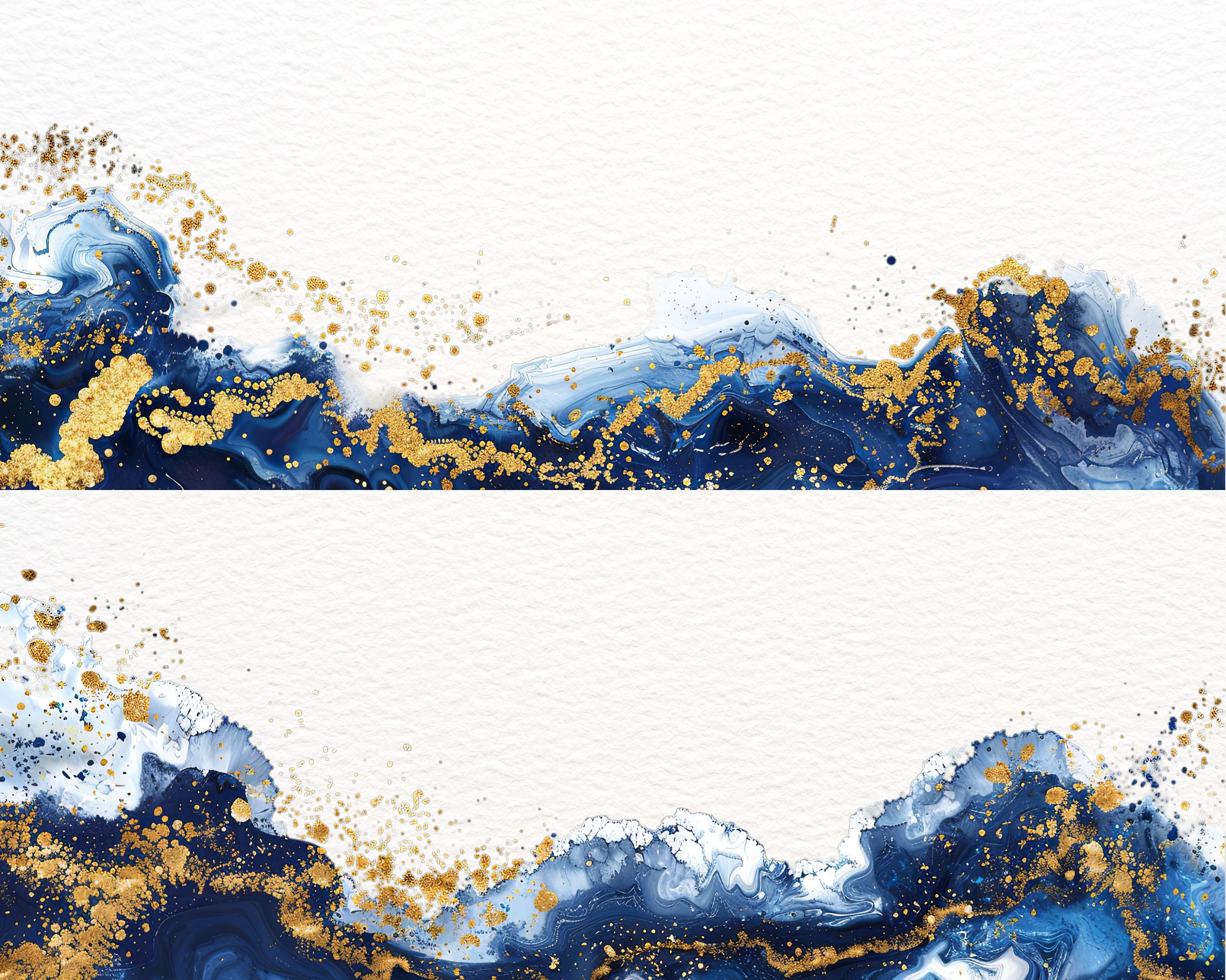 Dreamy Cliparts, Alcohol Ink Art, Alcohol Ink Borders Clip Art Set ...