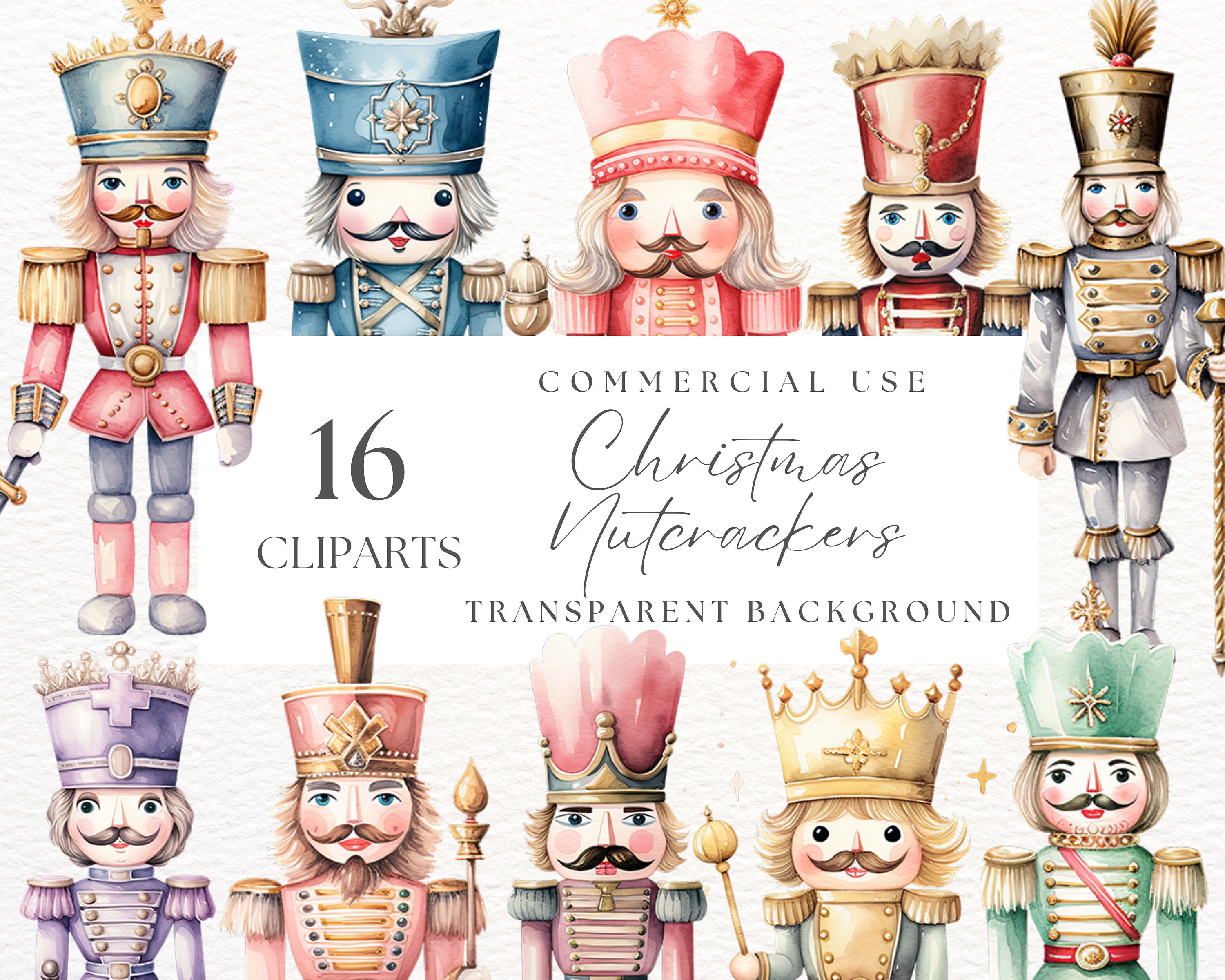 Nutcracker Clipart | Nutcracker Png | Christmas Clipart Png | Winter ...