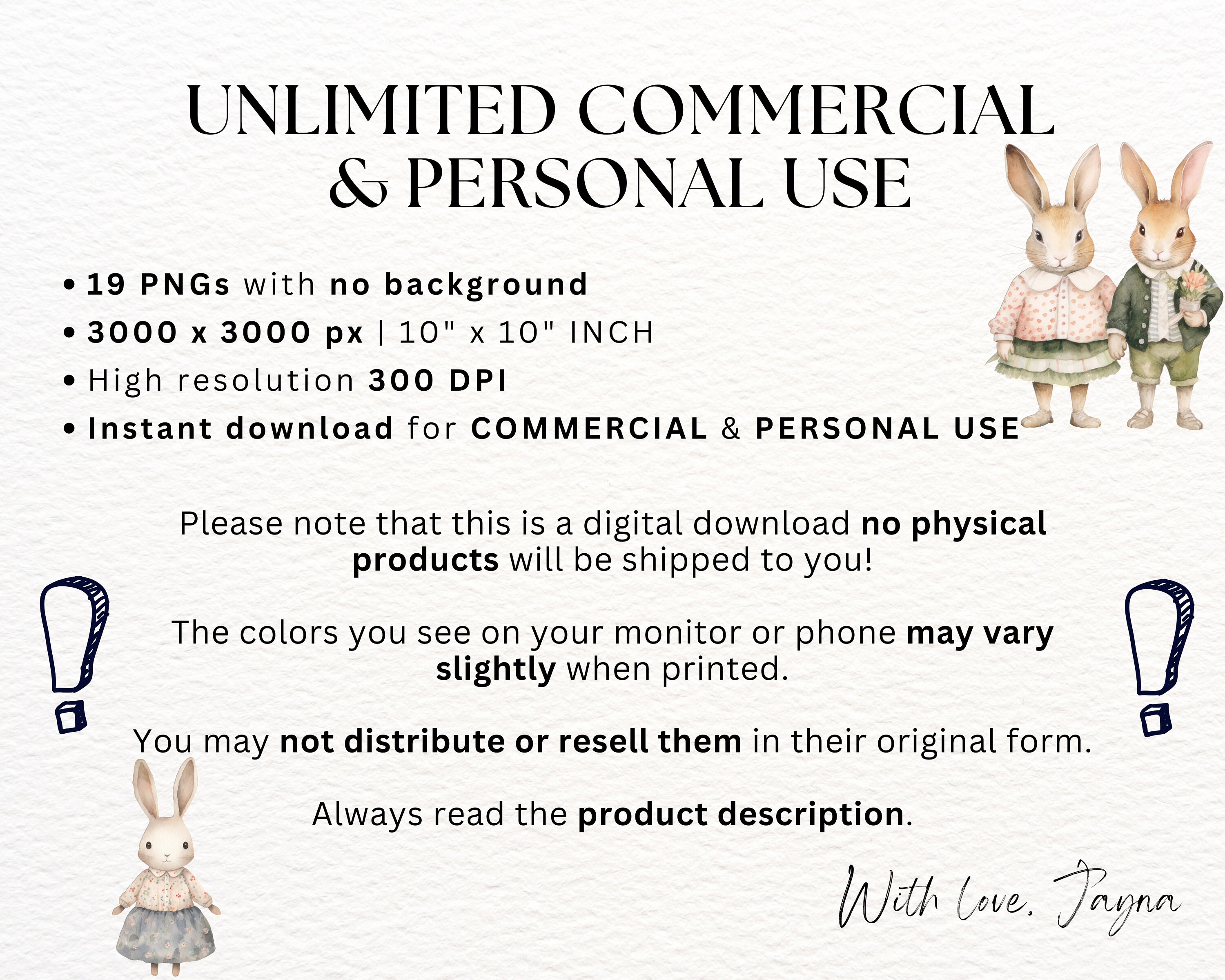 Easter Bunny Clipart Spring Clipart Easter Bunny Png Cute Rabbit ...