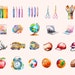 Classroom, School Watercolor Cliparts, Teacher Clip Art, Transparent ...