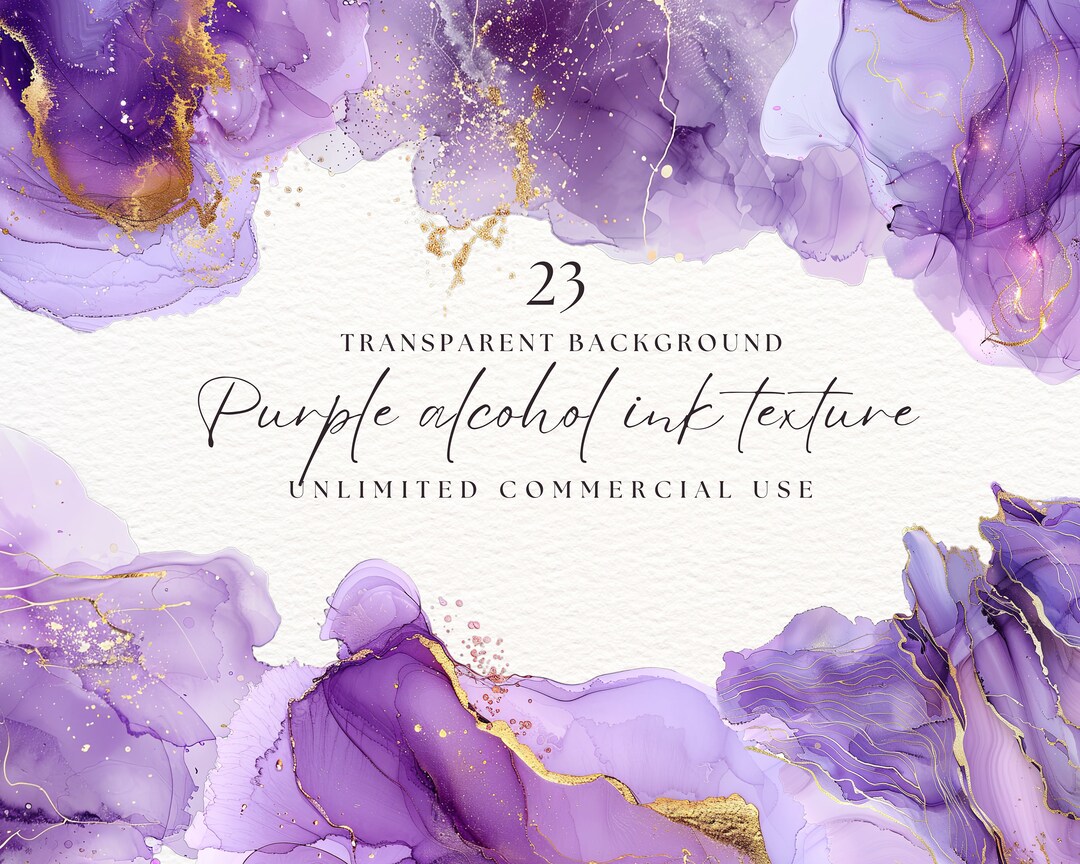 Pastel Purple Alcohol Ink Png | Commercial Use | Logo Background Png ...