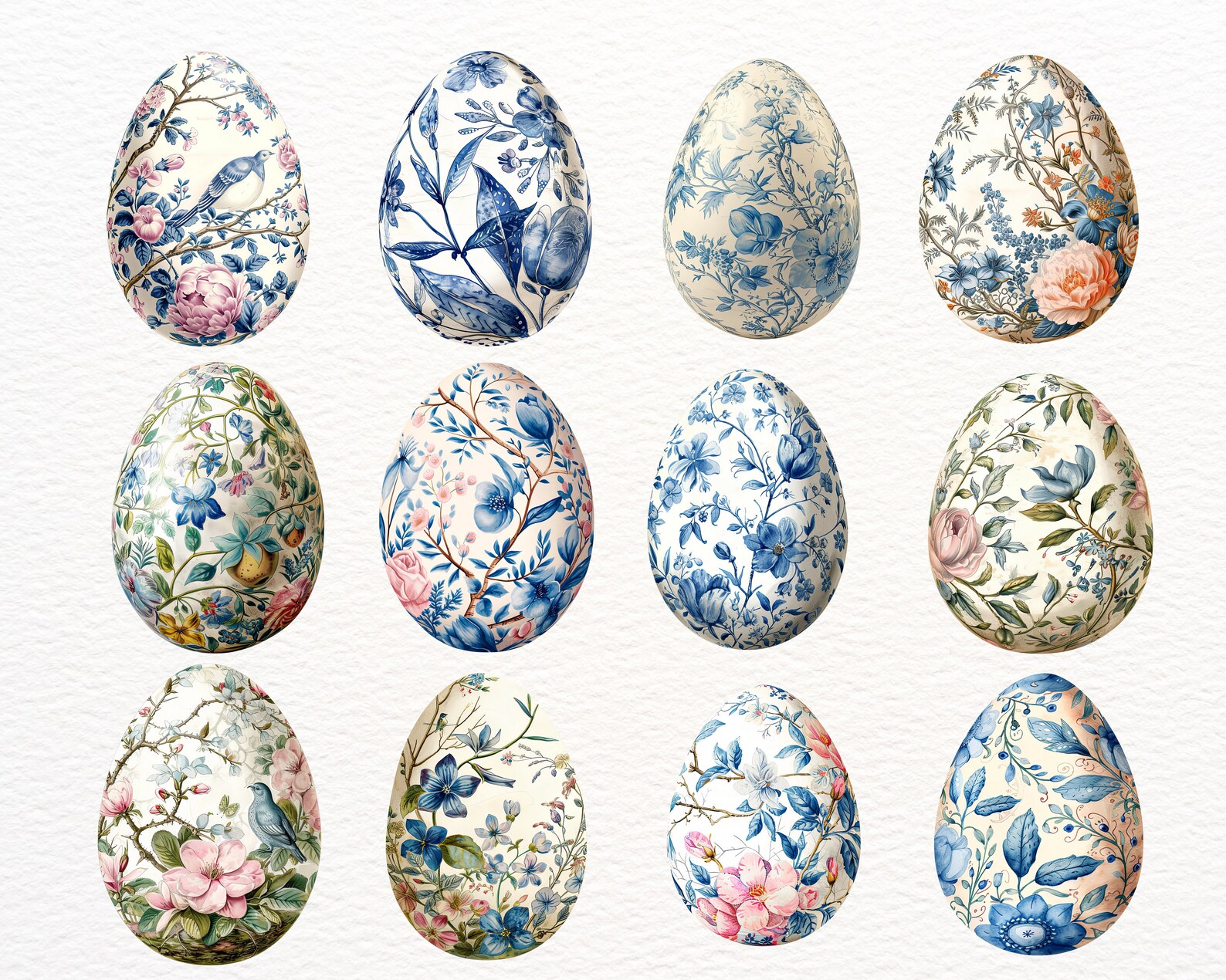 Easter Egg Cliparts | Watercolor Easter Egg | First Flowers | Easter ...