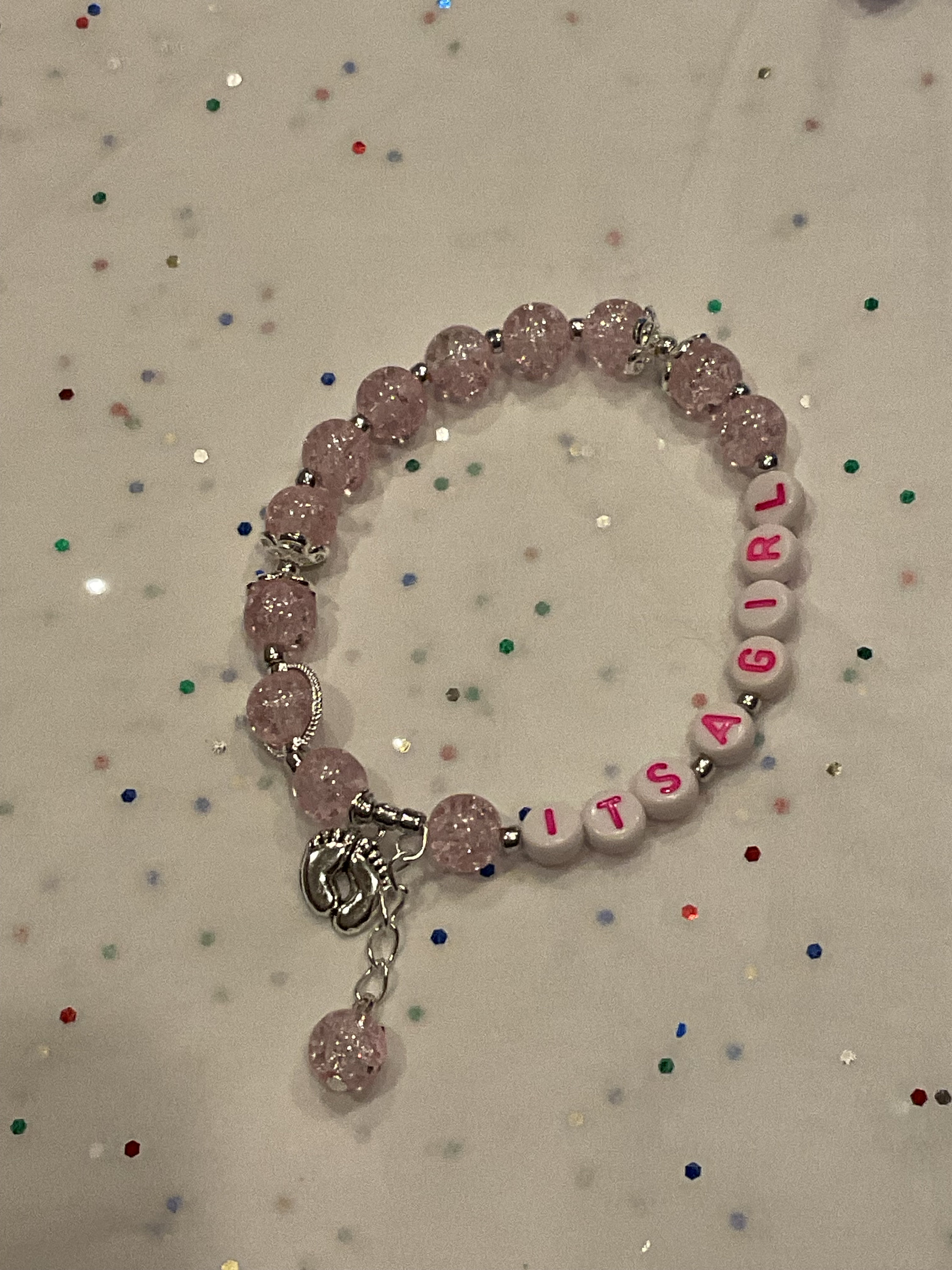 Gender Reveal Bracelets, Baby Shower Gift, It’s a Boy, It’s a Girl ...