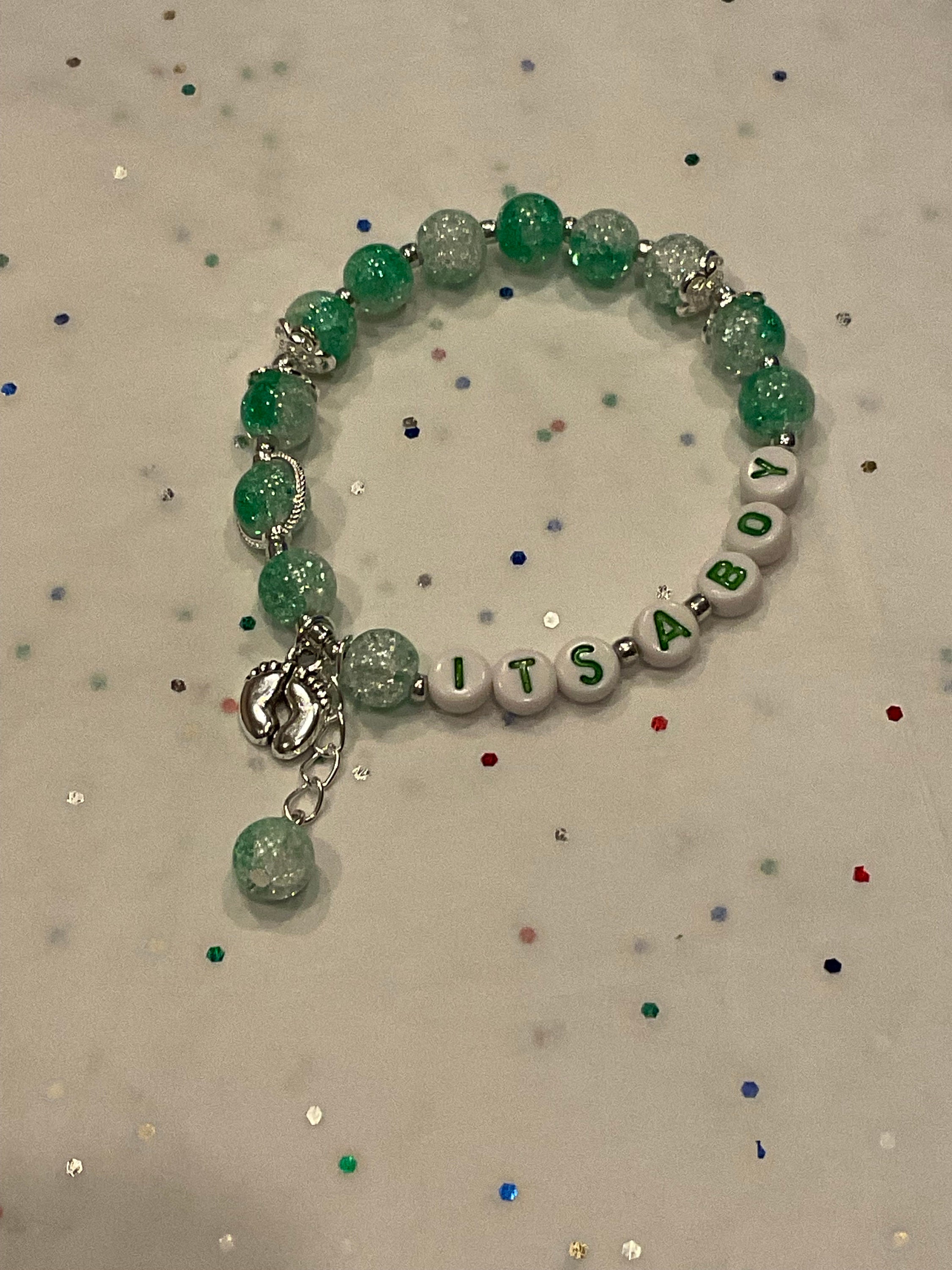 Gender Reveal Bracelets, Baby Shower Gift, It’s a Boy, It’s a Girl ...