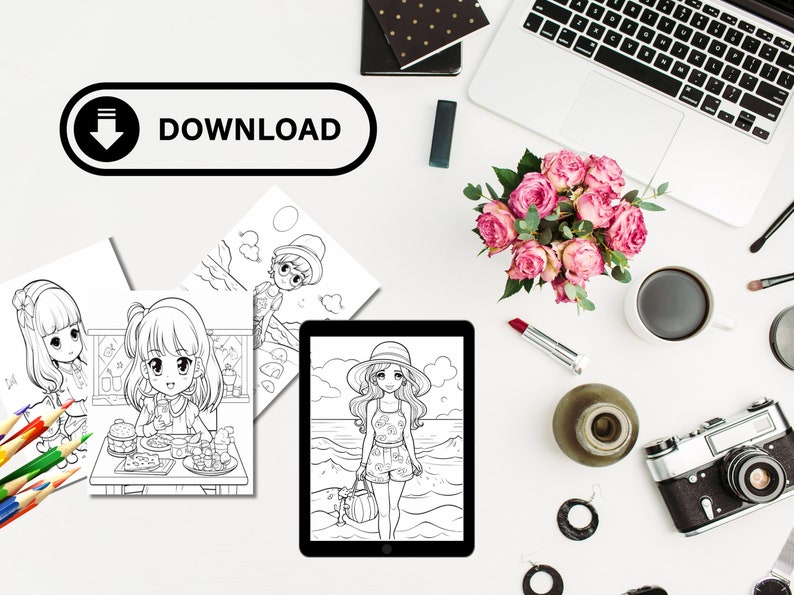 75 Fun and Cute Kawaii Coloring Pages , Great for Family ,adults and ...