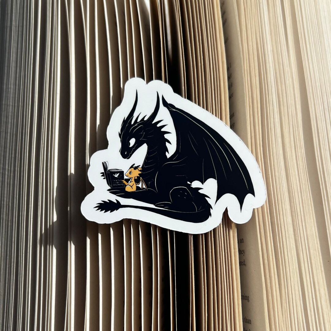 Fourth Wing Dragon Sticker Tairn Adarna Romantasy Kindle Stickers ...
