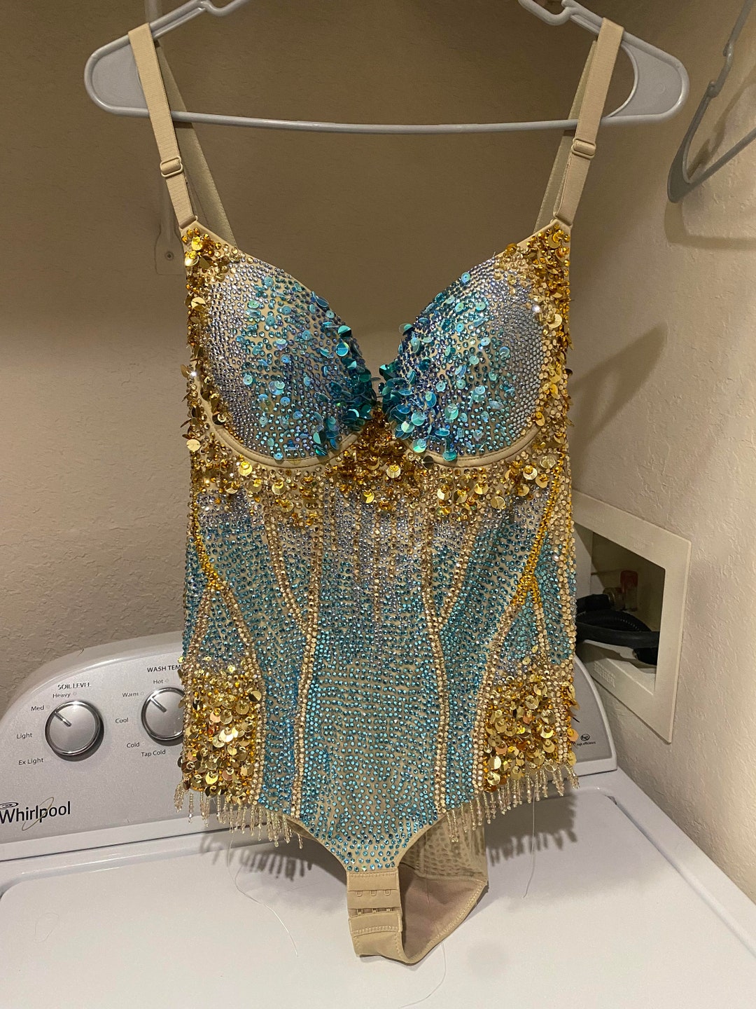 Made to Order Taylor Swift Lover Bodysuit Inspired Gold and Blue Eras ...