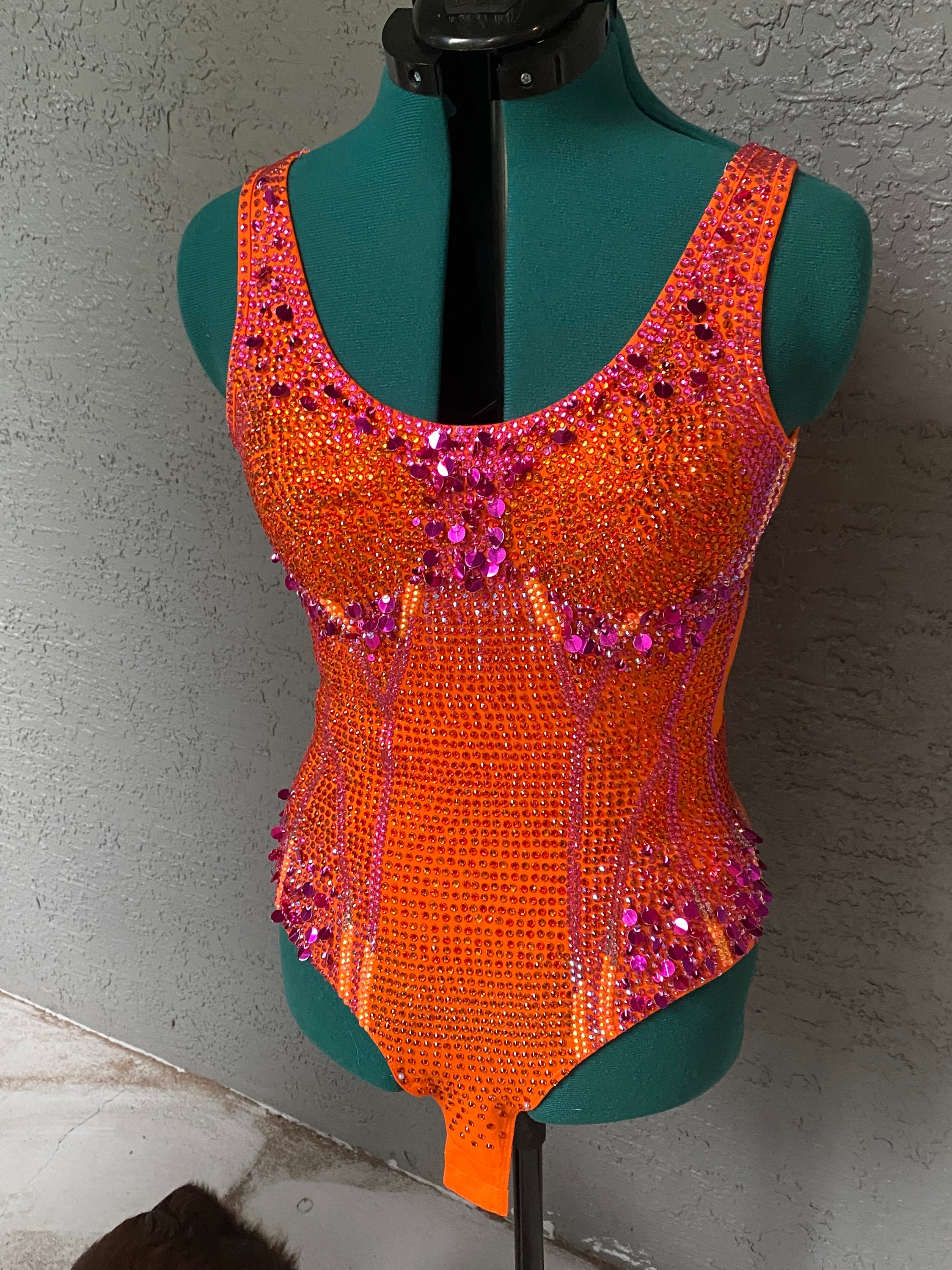 Made to Order Taylor Swift Inspired Lovers Bodysuit Eras Tour Orange ...