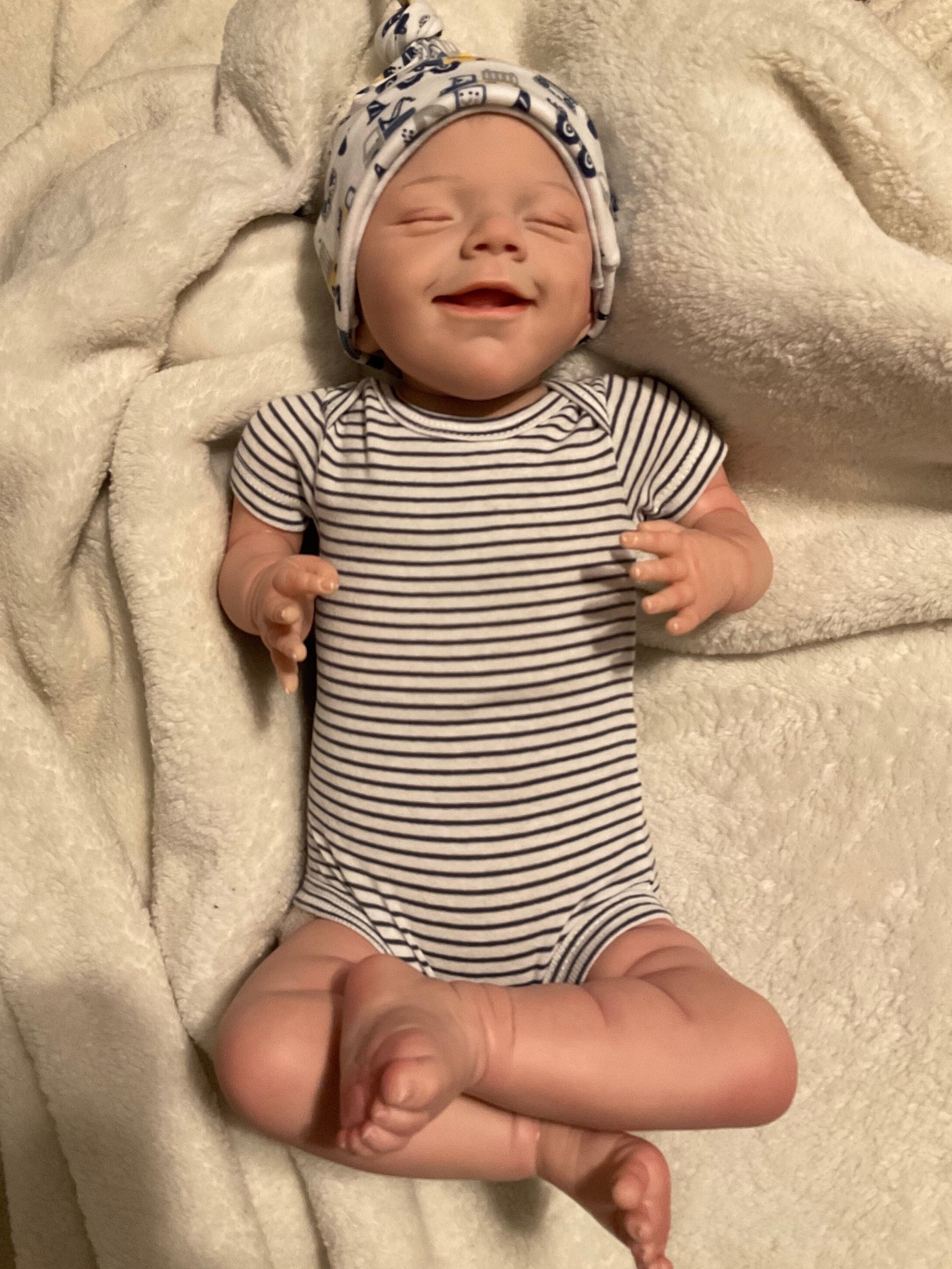 Realistic Weighted Reborn Baby Dolls Soft Body With Soft Vinyl Limbs ...