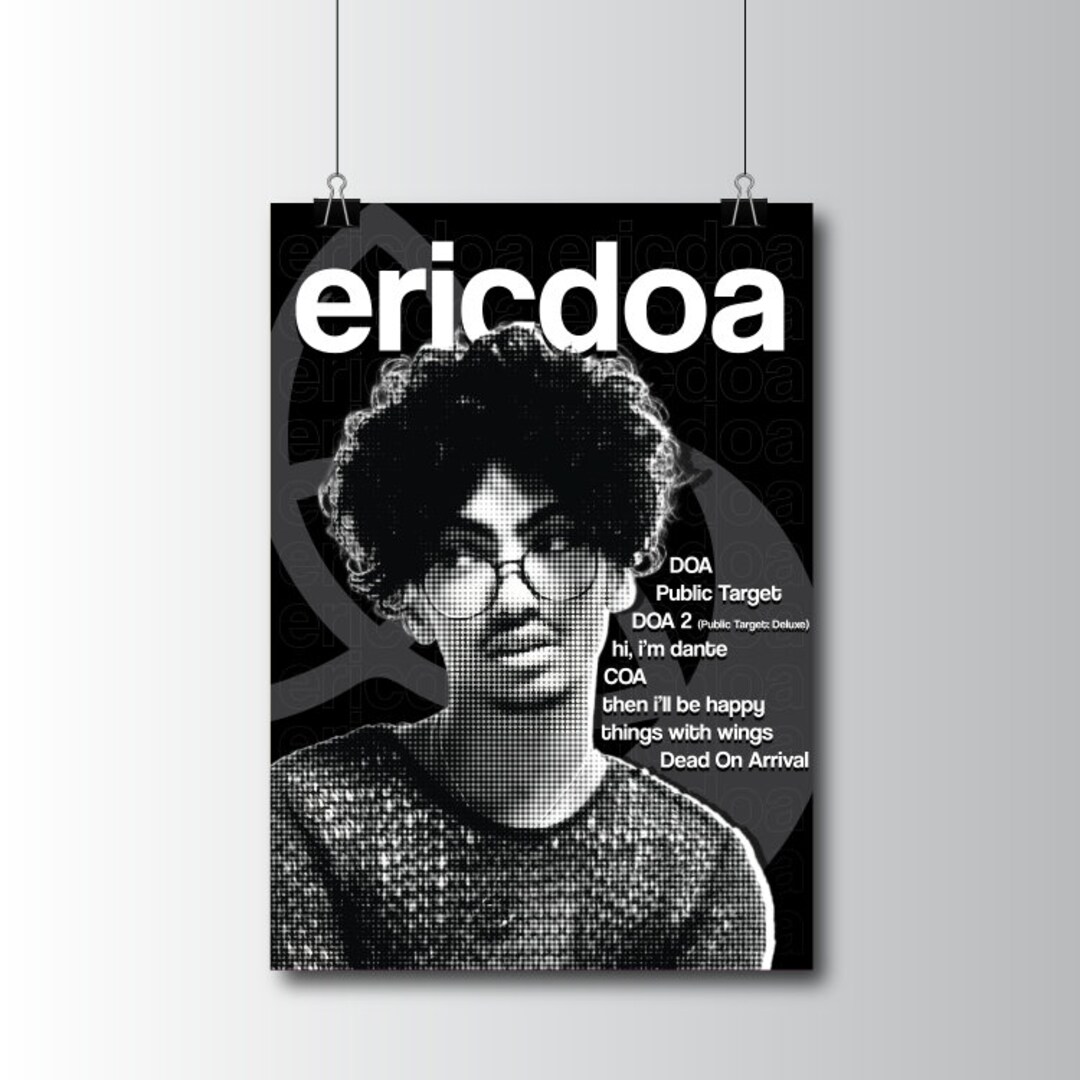 ERICDOA POSTER - Etsy