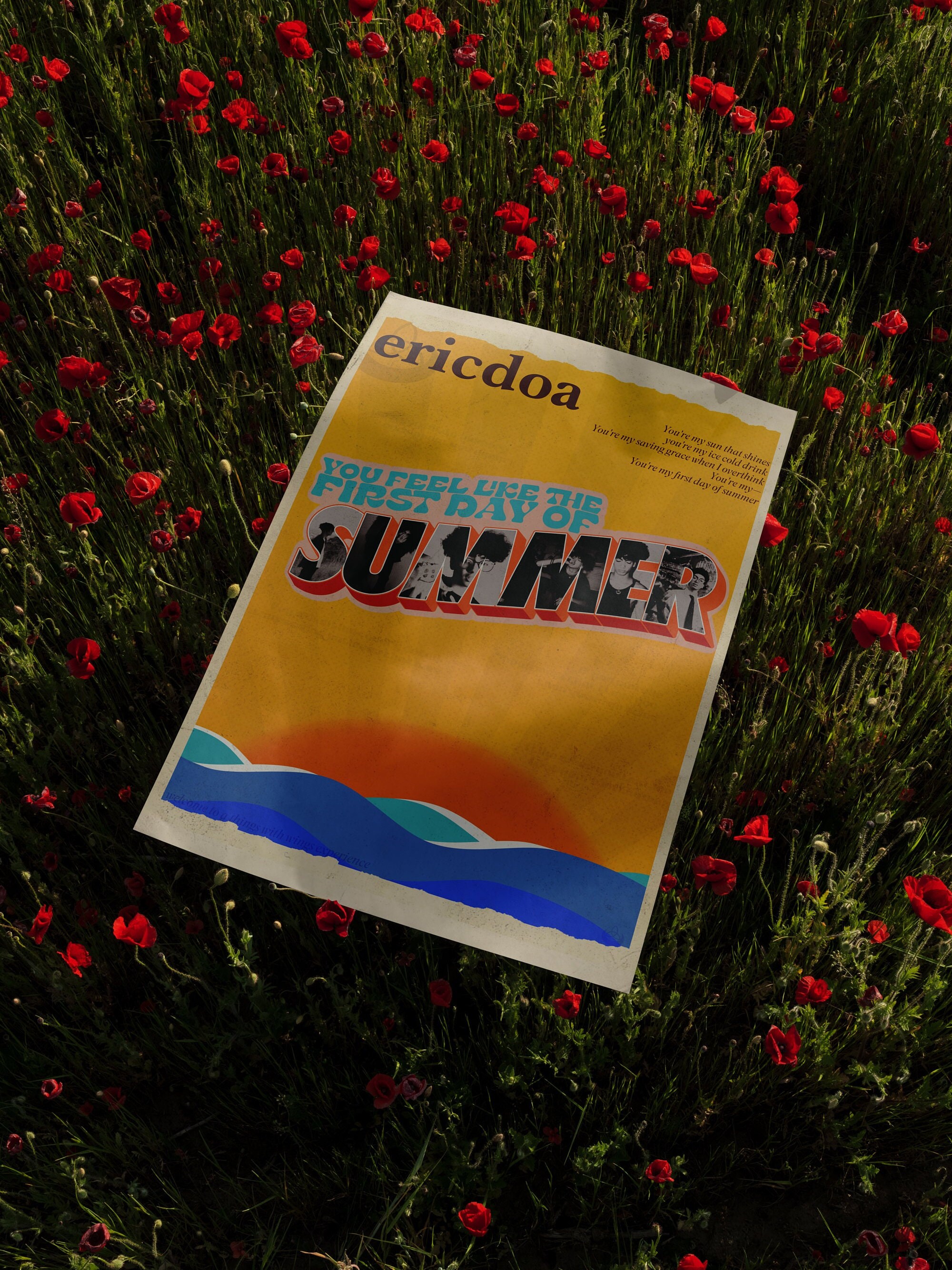 Postcard Inspired Ericdoa Poster - 'first Day of Summer', Things With ...