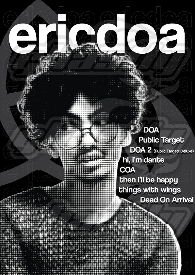 ERICDOA POSTER - Etsy