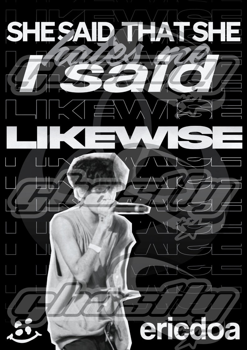ERICDOA POSTER - Likewise - Etsy