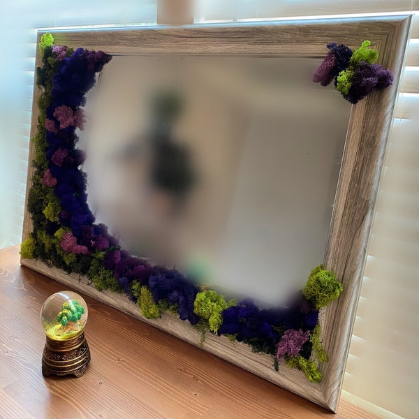 Moss Mirror - Etsy